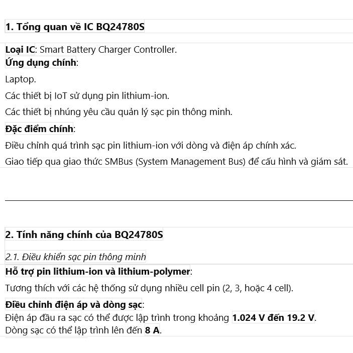 [NHẮN CHO SHOP TRƯỚC] File .RAR phân tích BQ24780S - ic trên bo mạch ...