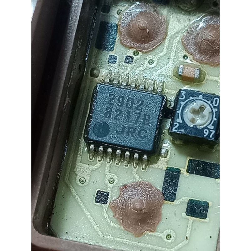 set 5 ic LM 2902. của phao áp suất nồi cơm điện zojirushi báo lỗi E09 ...