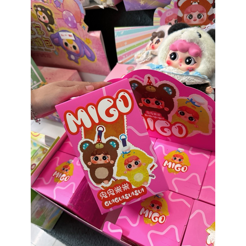 [CHÍNH HÃNG ĐƯỢC CHỌN] Migo ver v3 Blindbox đã bóc khui mở móc khoá hộp ...