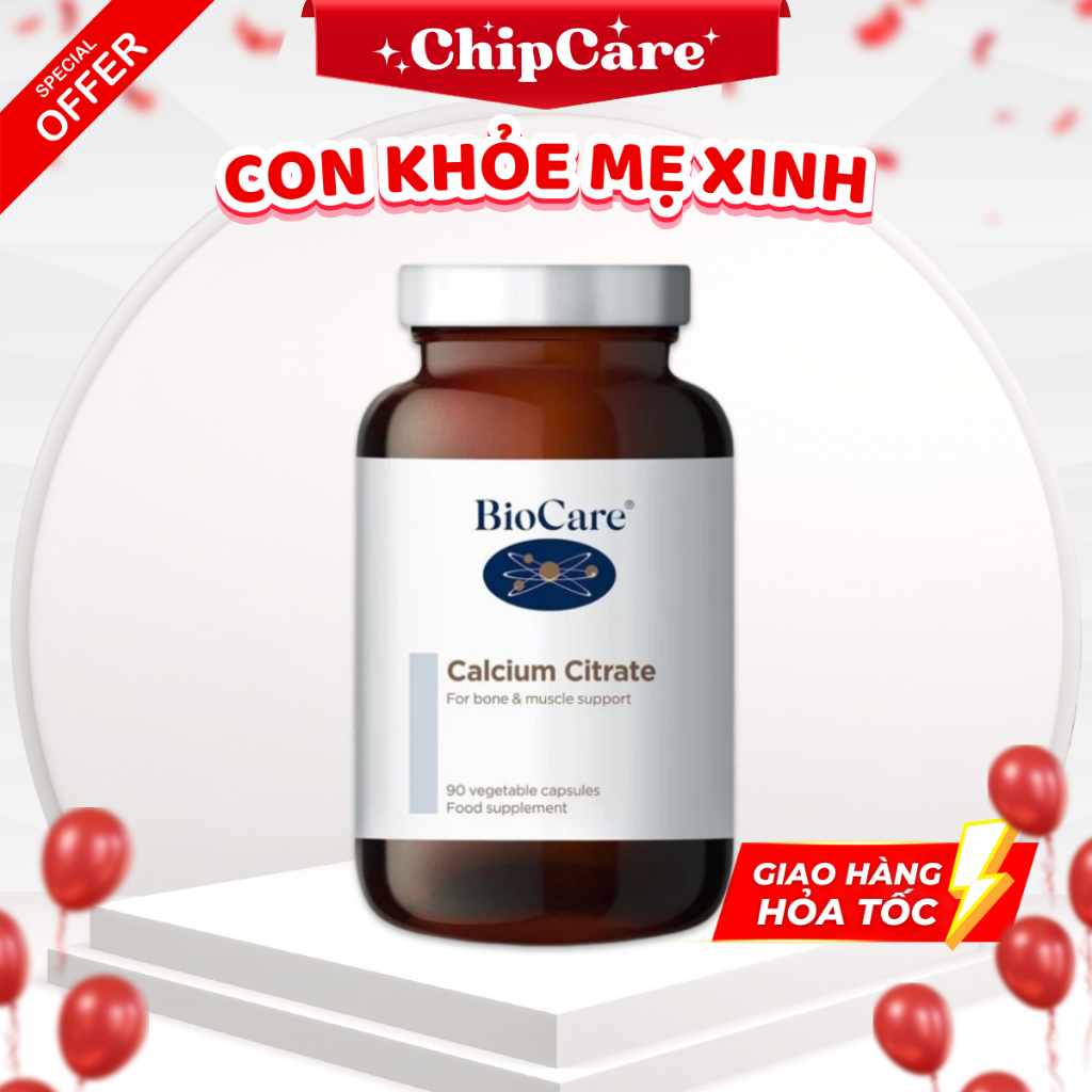 Canxi Citrate Biocare bổ sung Canxi hữu cơ | Shopee Việt Nam