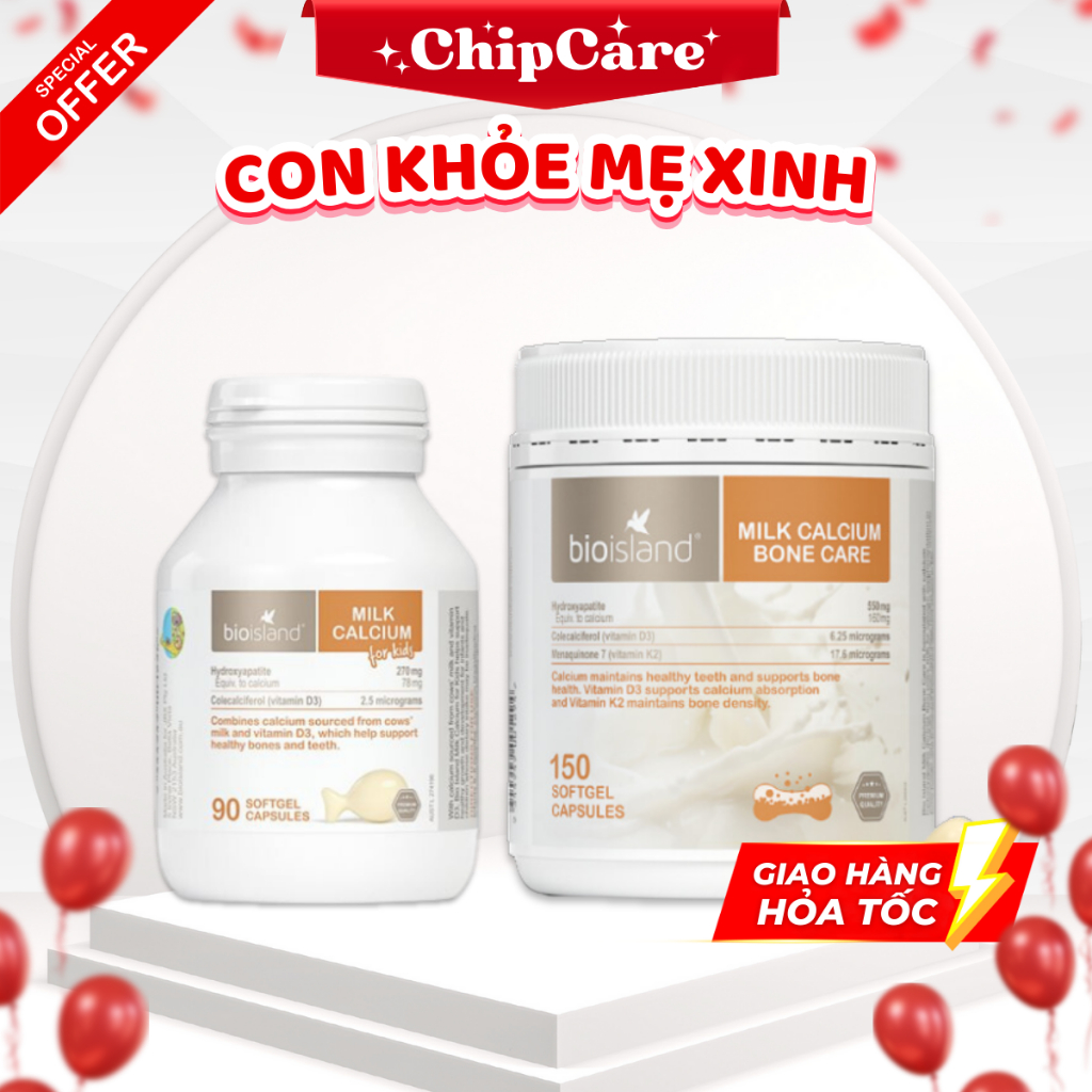 Canxi Calcium Bioisland Bio Island của Úc (Nhập khẩu) | Shopee Việt Nam
