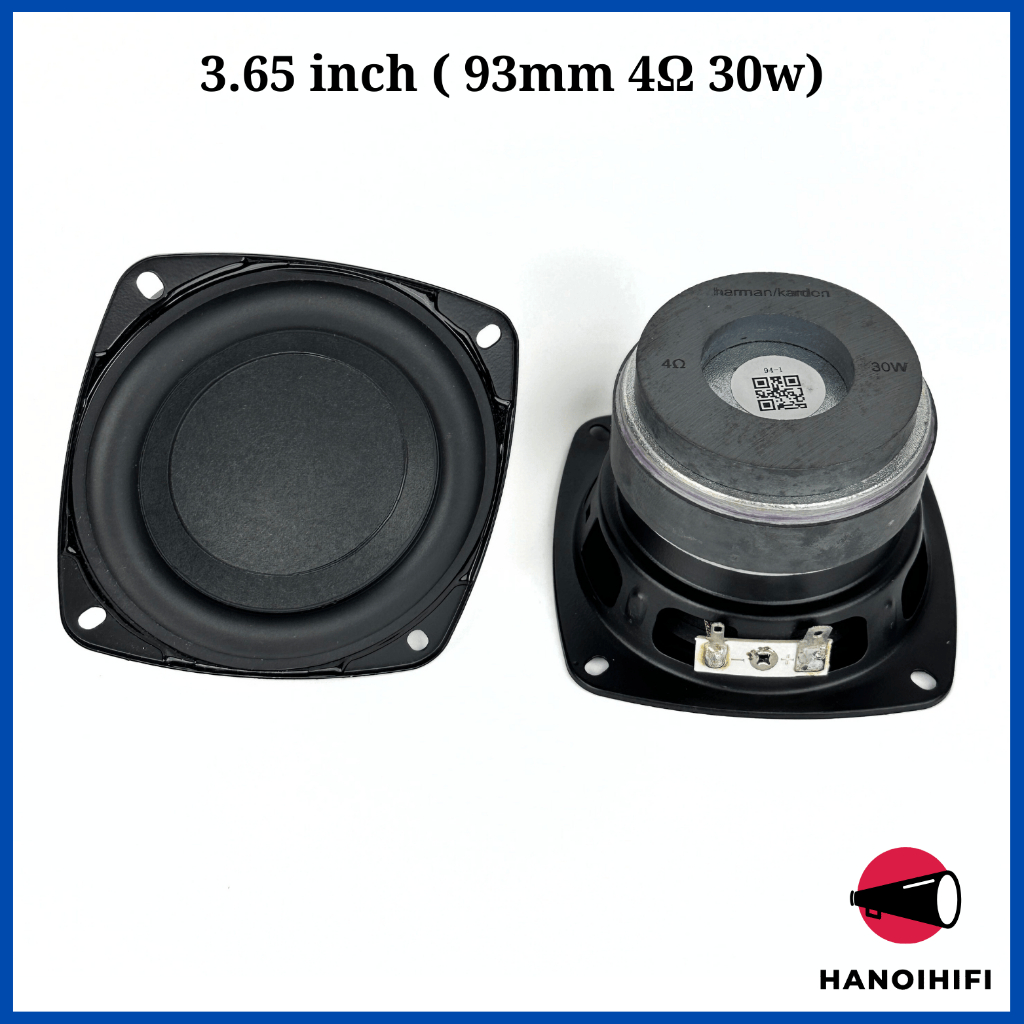 Loa trung trầm ( mid bass) HK 3.65 inch 4ohm 30w, âm bass mạnh mẽ nhất trong tầm giá | Shopee ...