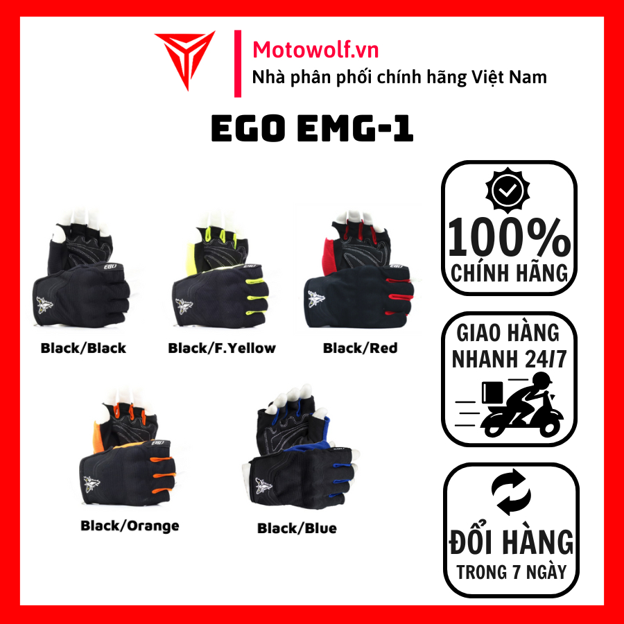 Găng Tay Bảo Hộ Lái Moto, Xe Máy EGO EMG-1 | Shopee Việt Nam