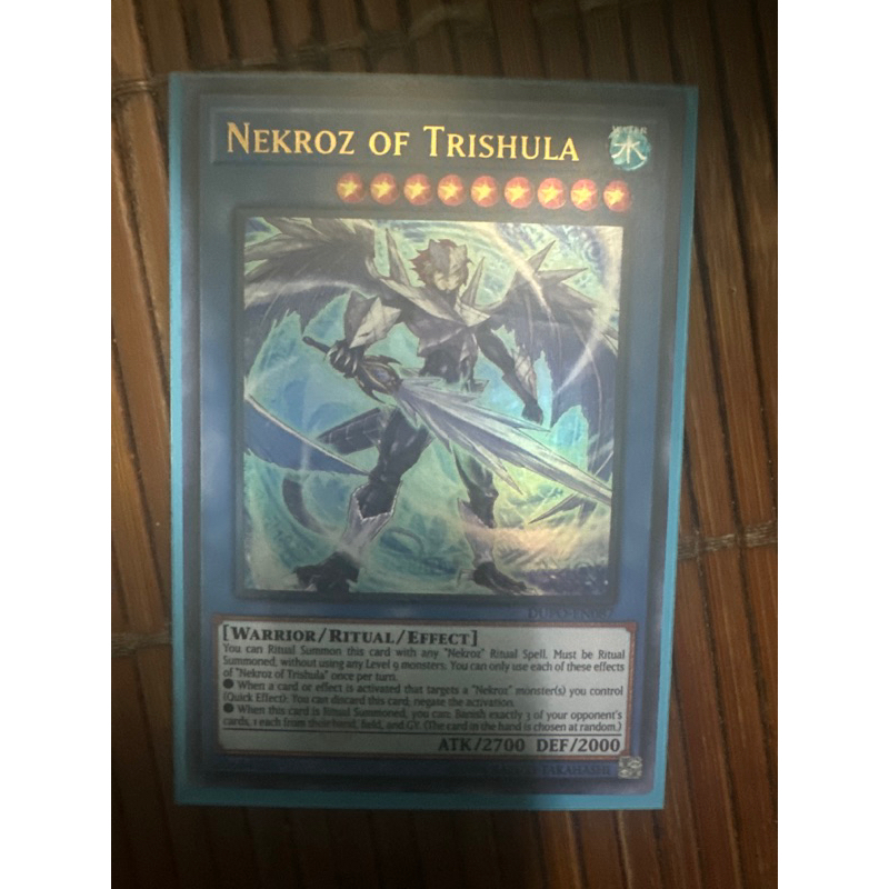 bài yugioh: nekroz of trishula | Shopee Việt Nam
