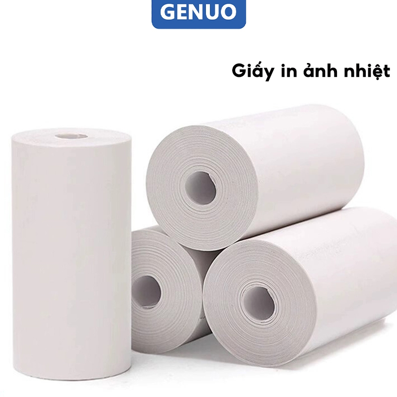 GENUO Giấy in ảnh nhiệt,57*25cm,Ảnh camera của trẻ em được in ngay lập ...