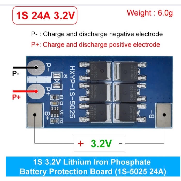 Mạch Bảo Vệ Pin Sạc Lithium 1S 15A 24A 3.7V Lipo4 18650 4.2V Tiện Dụng | Shopee Việt Nam