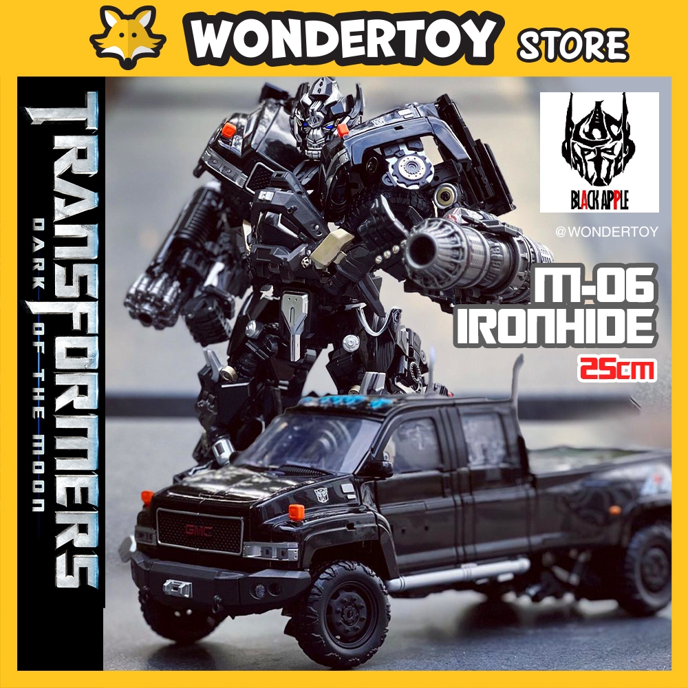 Mô Hình Hãng Weijiang Black Apple Ironhide M-06 2.0 Transformers 2007 ...