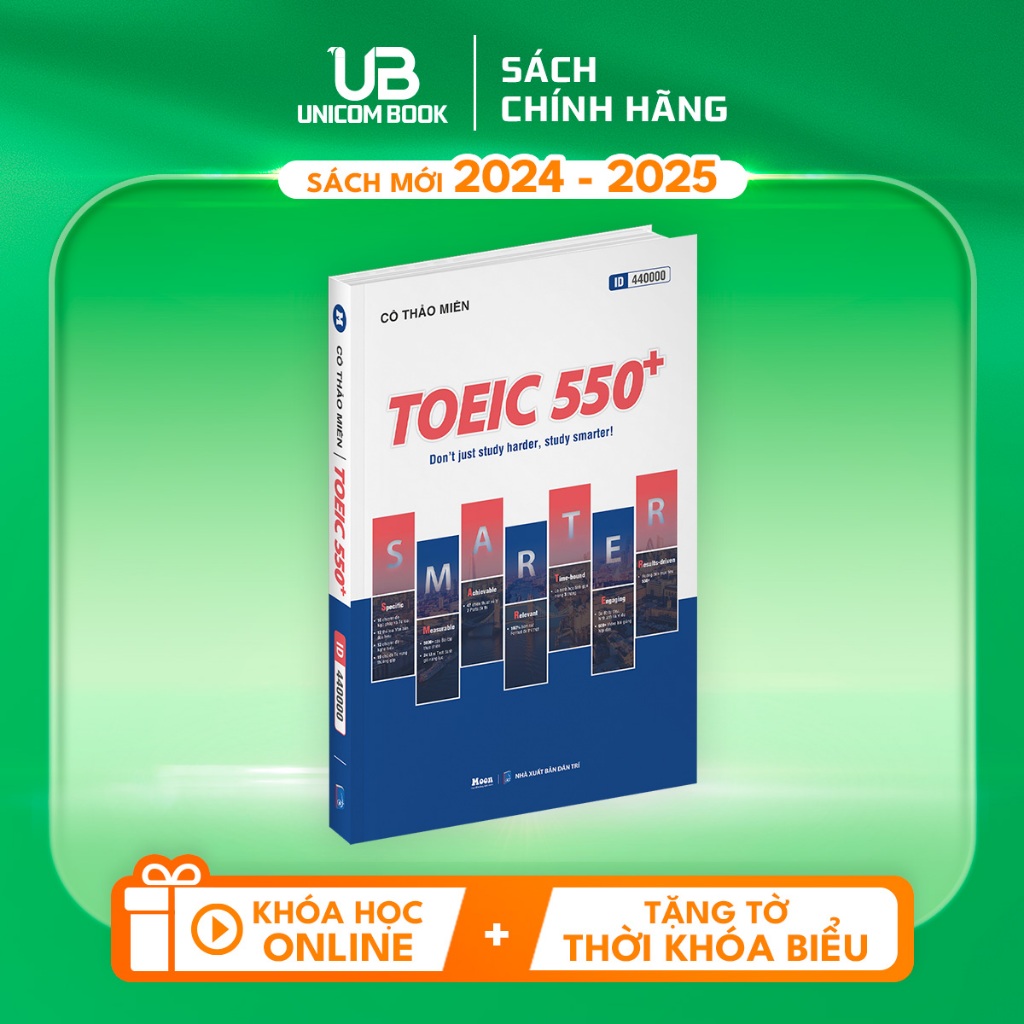 Sách - Luyện thi TOEIC 550+ | Shopee Việt Nam