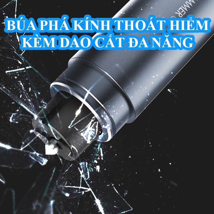Bút búa thoát hiểm , Búa an toàn (chức năng phá kính + cắt dây an toàn ...