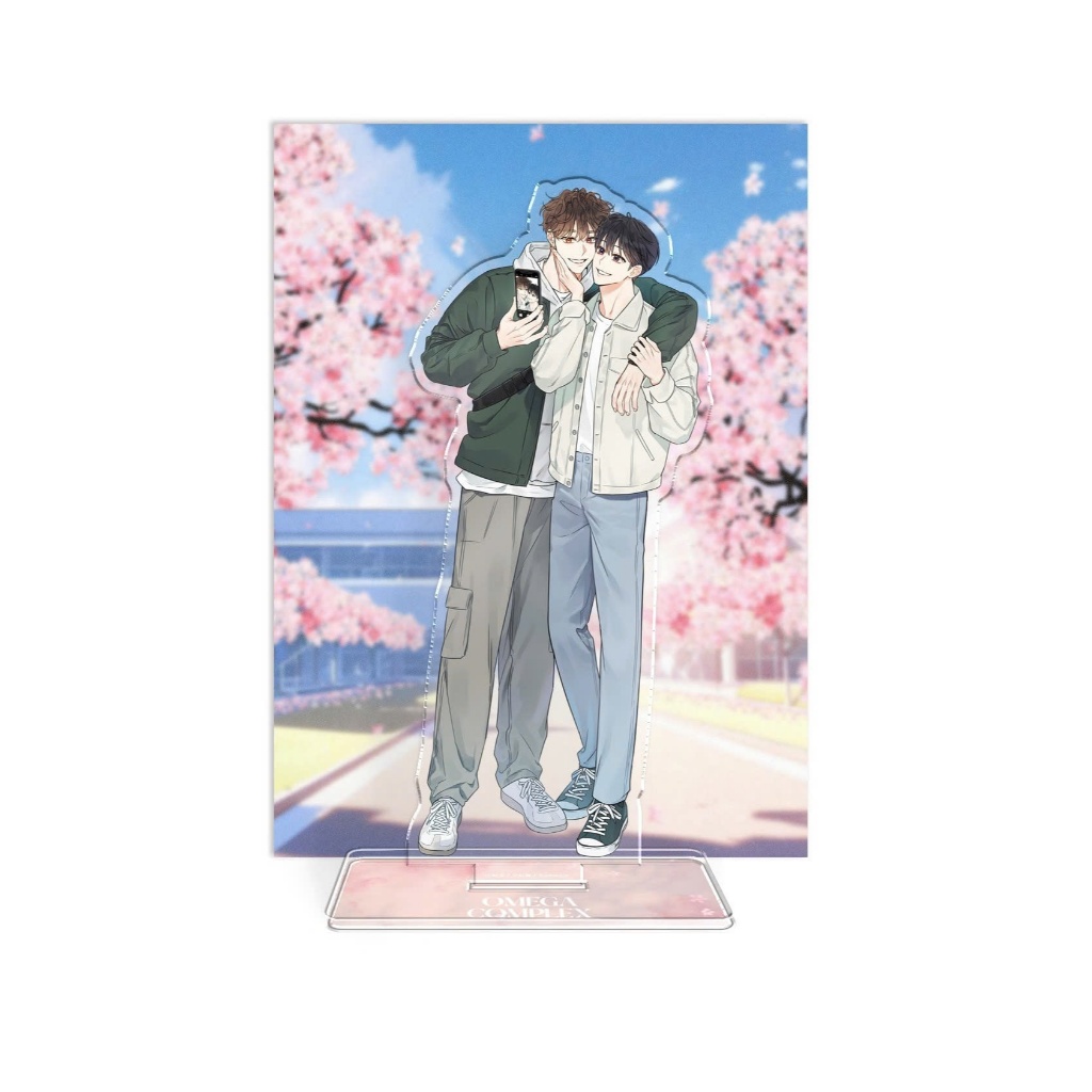 (TẶNG KÈM CARD)(1 mảnh) Mô hình Standee OMEGA COMPLEX BL boylove mica ...