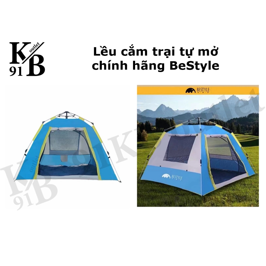 Lều cắm trại tự mở chính hãng BeStyle | Shopee Việt Nam