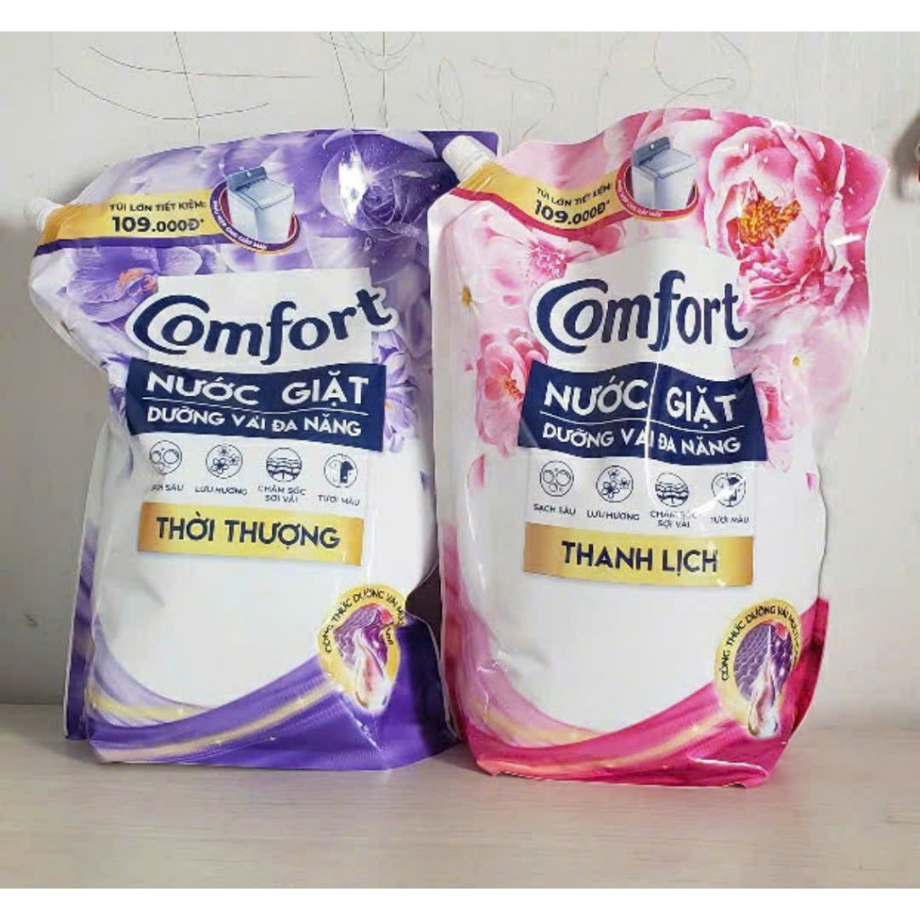 Nước Giặt Dưỡng Vải Comfort Túi 3.6kg | Shopee Việt Nam