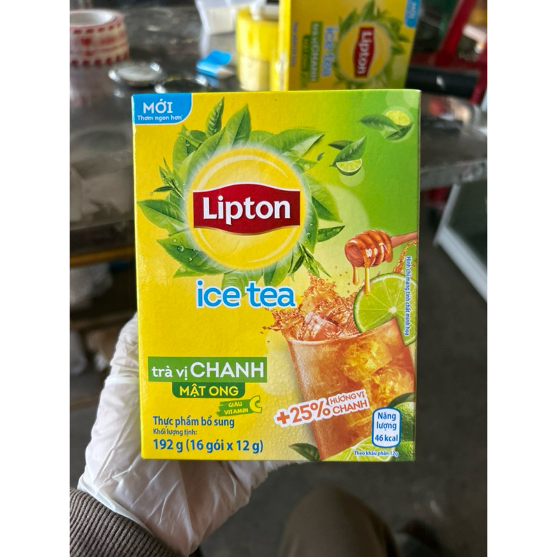 trà Lipton vị chanh mật ong ice tea 16 gói/12g | Shopee Việt Nam