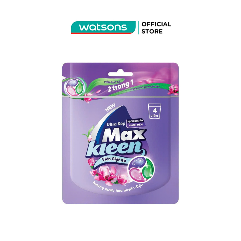 [Hàng tặng không bán] Maxkleen Softergent Pod Magical Perfume 15gx4pcs ...