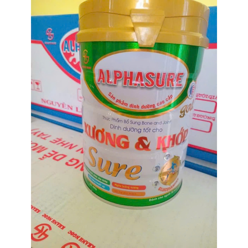 Sữa Bột Alphasure Gold Xương khớp lon 900g | Shopee Việt Nam