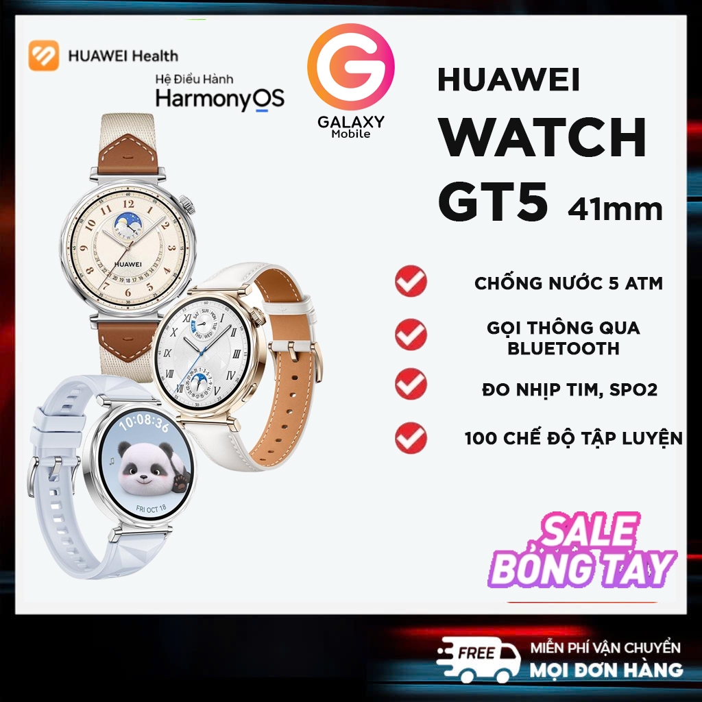 HUAWEI WATCH GT 5 41mm - Đồng hồ thông minh Huawei Watch GT 5 41mm Tính ...