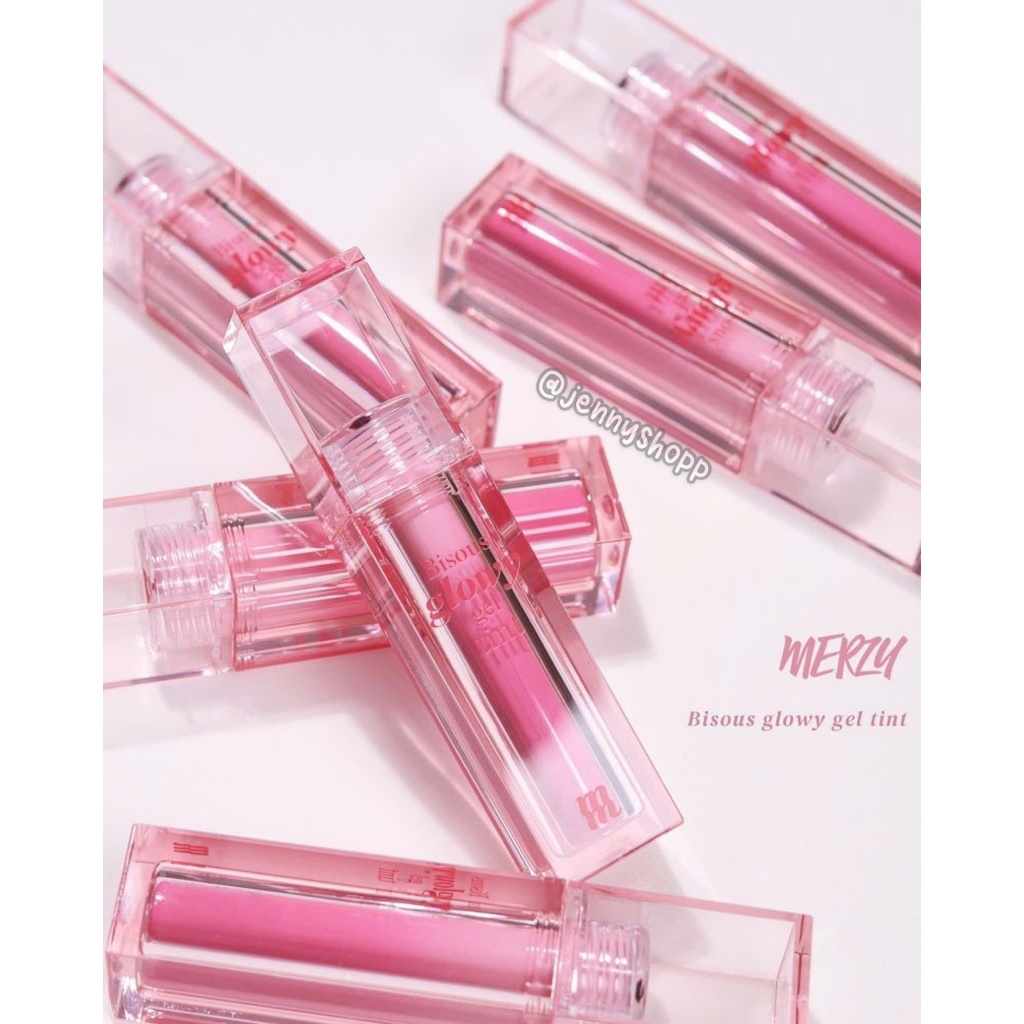 Son Tint Bóng Merzy Bisous Glowy Gel Tint | Shopee Việt Nam