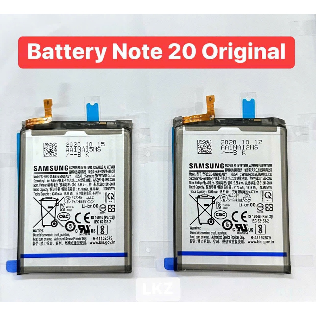 Pin Note 20 New Chính Hãng, The Battery Note 20 Original | Shopee Việt Nam