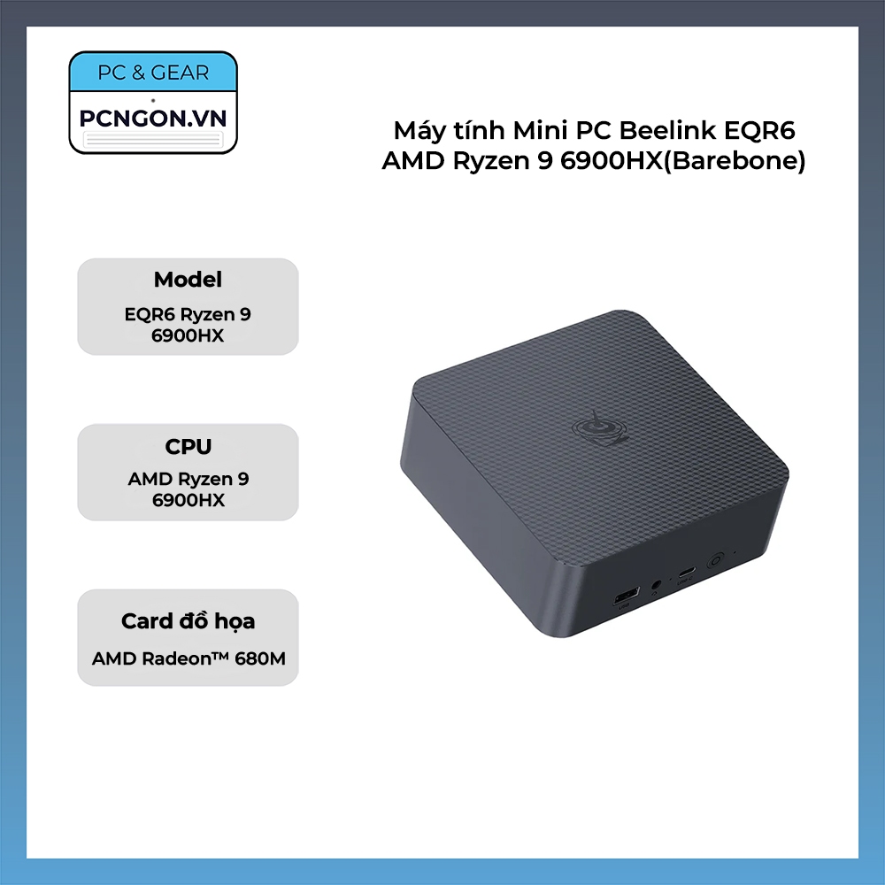 [PCNGON] Máy tính Mini PC Beelink EQR6 AMD Ryzen 9 6900HX (Barebone) | Shopee Việt Nam