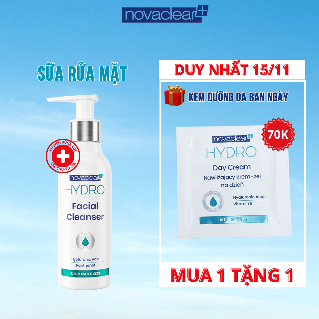Sữa Rửa Mặt Hydro Novaclear - Facial Cleanser 150ml Chống Lão Hóa, Loại ...