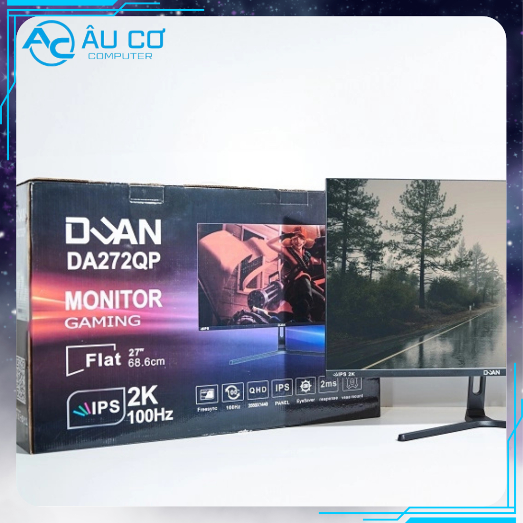 [SALE SỐC] MÀN HÌNH DUAN DA272QP (IPS /27 INCH/ 2K /100Hz /HDMI /DP) | Shopee Việt Nam