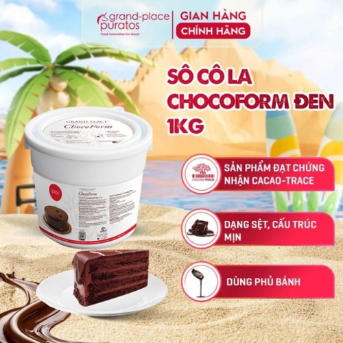 Sô Cô La Chocoform Đen_1kg -4016229 | Shopee Việt Nam