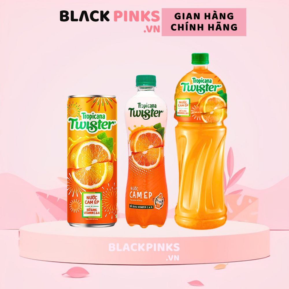 Nước cam ép Twister lon 320ml và chai 320ml/450ml/1L | Shopee Việt Nam