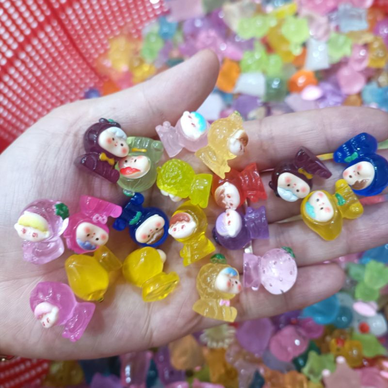 [Mix mẫu-10 tặng 1]Túi Mù Rồng size nhỡ Trong Suốt, Túi Mù rùa phát ...