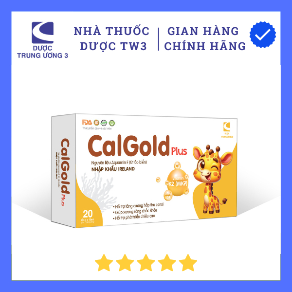 [TW3] CALGOLD - Bổ Sung Canxi Từ Tảo Biển Đỏ | Shopee Việt Nam