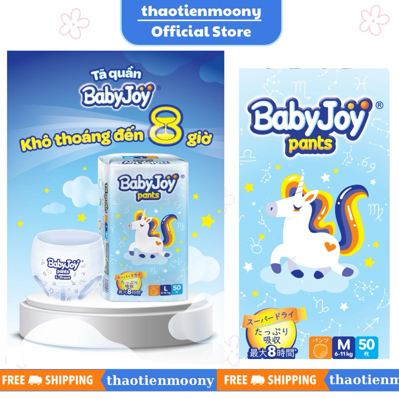 Tã Quần BabyJoy (Baby Joy) Đủ Size Công Nghệ Nhật Bản - Bịch 50 Miếng | Shopee Việt Nam