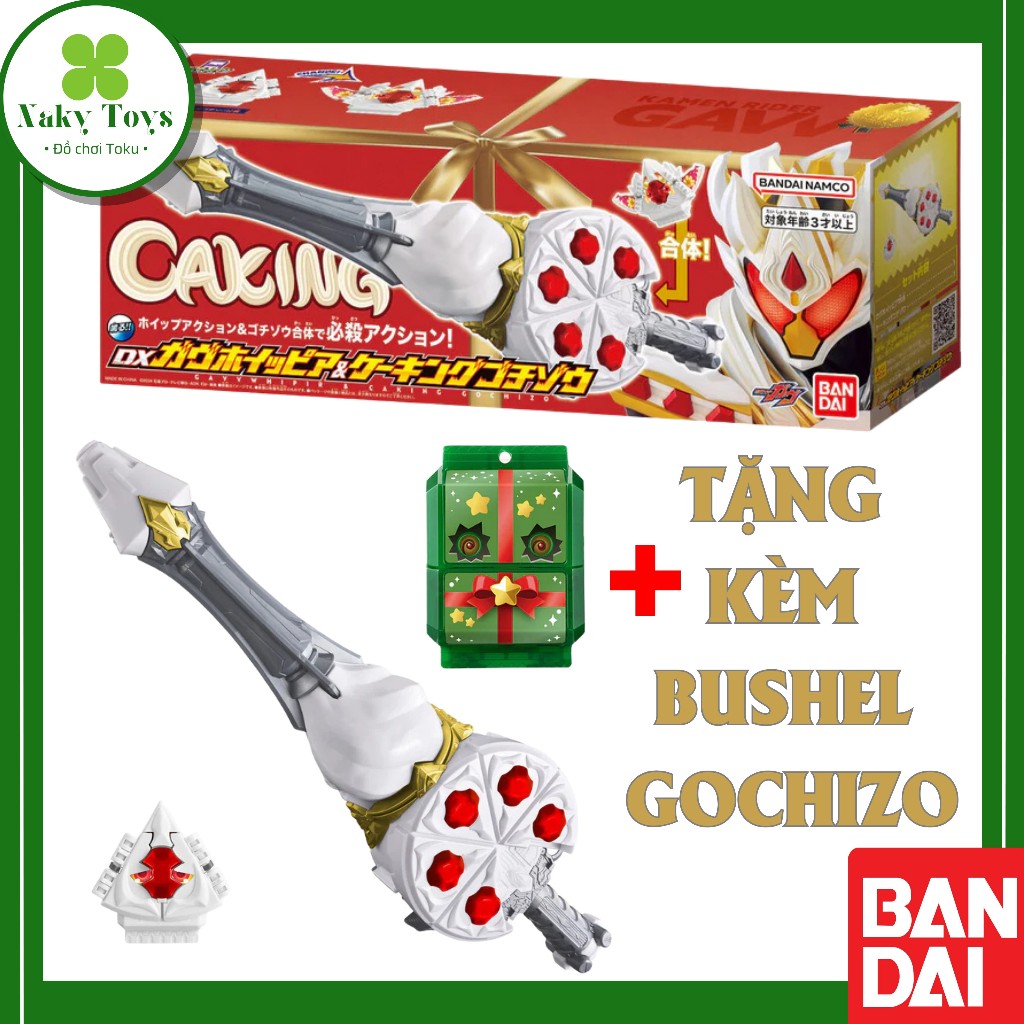 [Có sẵn][NEW] Đồ chơi siêu nhân DX Gavv Whippir & Caking Gochizo ...
