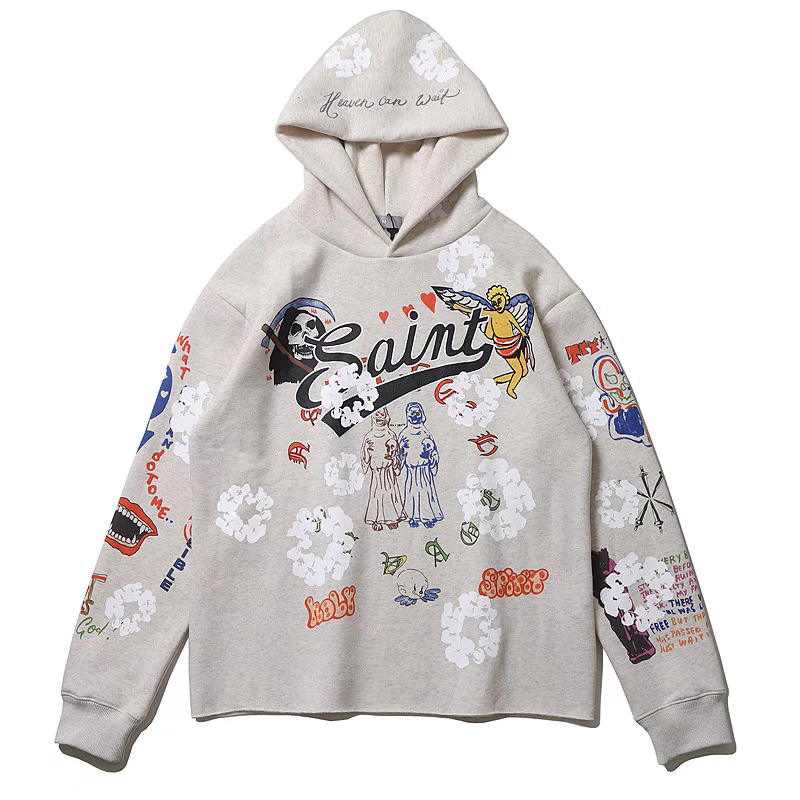 Áo Hoodie Saint Michael ROHD Unisex Nam Nữ Form Rộng Chất Nỉ Cotton Cao ...