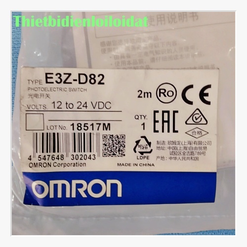 Cảm biến E3Z-D82-Omron, thietbiloiloidat | Shopee Việt Nam