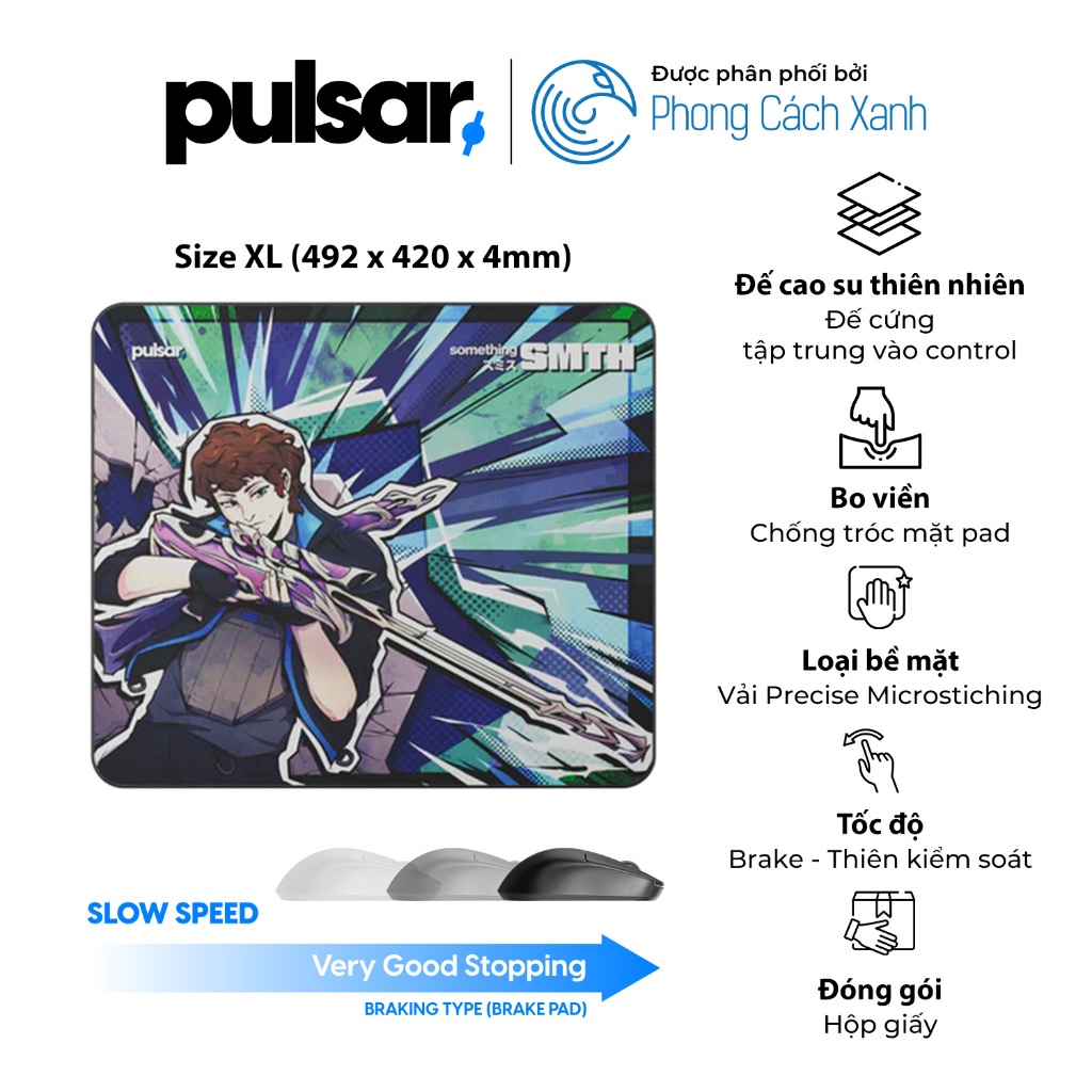 Lót chuột Pulsar [Pro Series] PRX Something Gaming Mousepad - Hàng ...