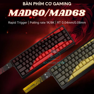 Bàn phím cơ Gaming MAD60 / MAD68 - Công nghệ Rapid Trigger -Hỗ trợ ...