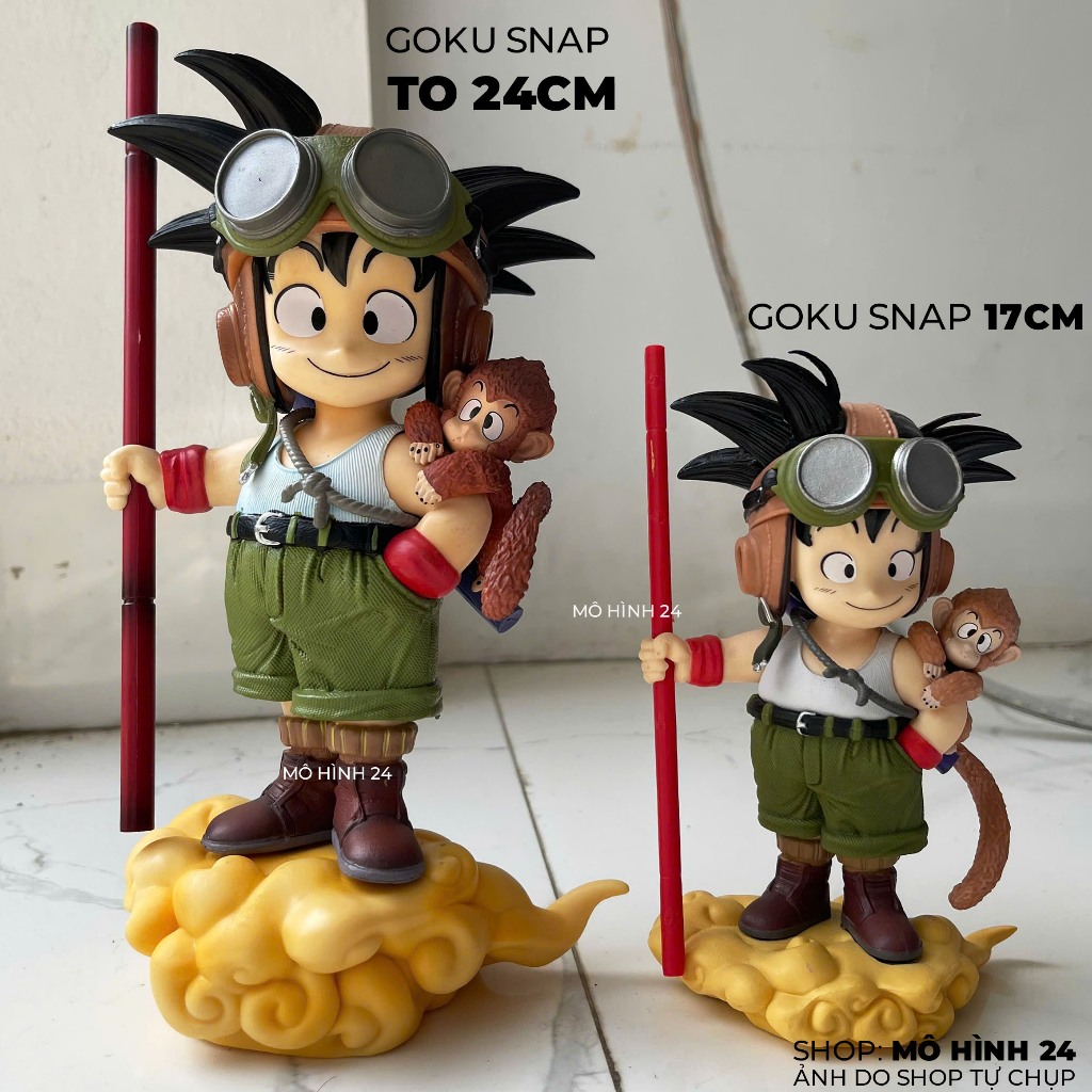 [CÓ SẴN] Mô hình Goku Snap To 24cm 530gram goku mây snap size to khỉ ...