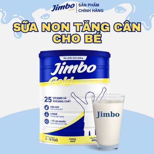 Sữa Tăng Cân JIMBO GOLD Cho Bé, Cải Thiện Tiêu Hóa Phát Triển Trí Não ...