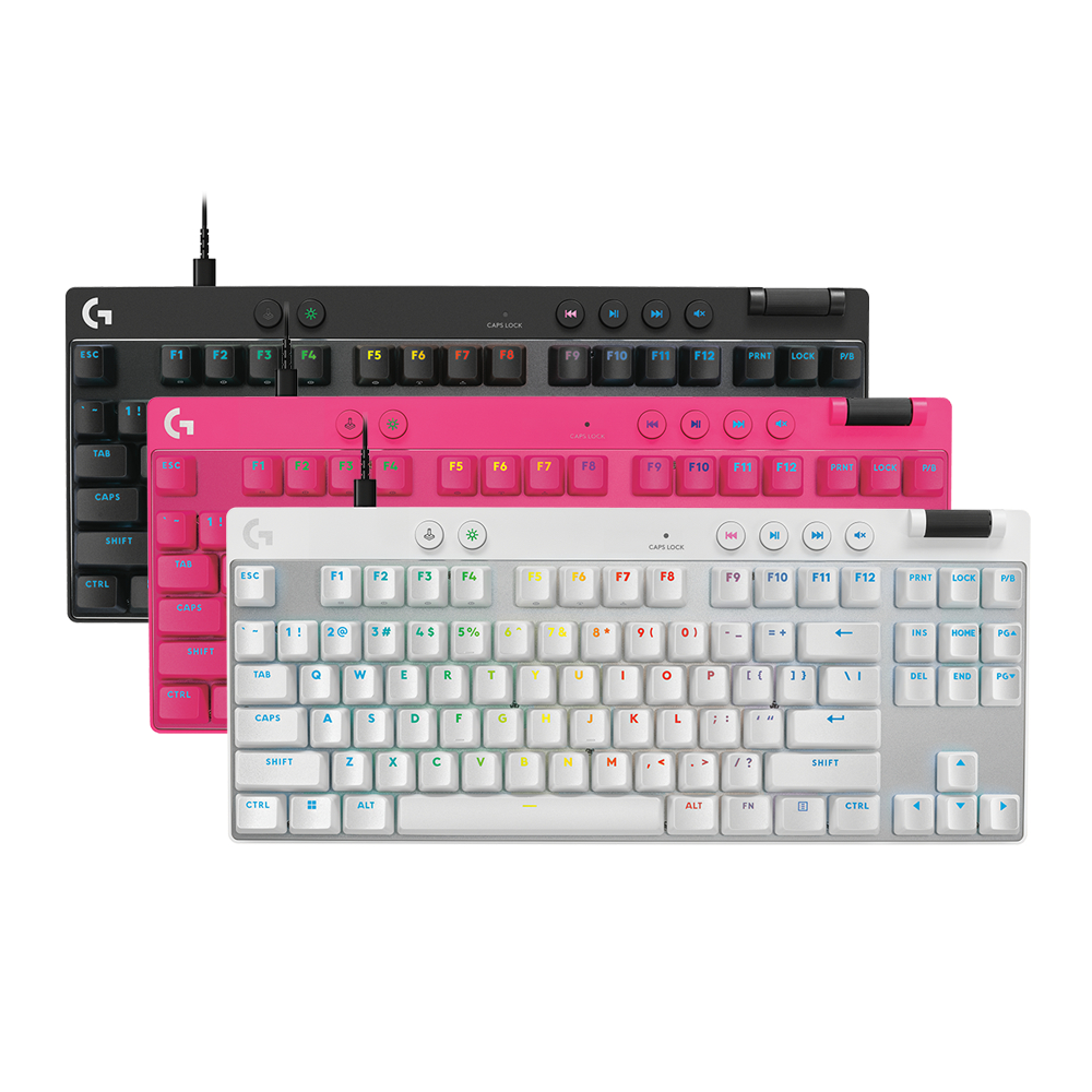 Bàn phím Game có dây Logitech G PRO X TKL RAPID, Analog switch từ tính ...