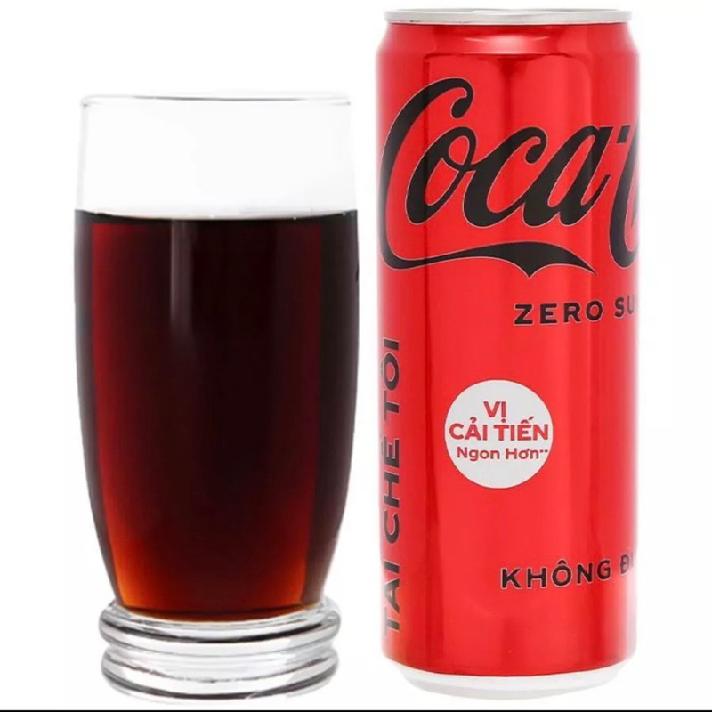 Thùng 24 lon [Cận Date 01/01/2025] Nước Ngọt Coca Cola Zero Suger (235ml/lon) | Shopee Việt Nam