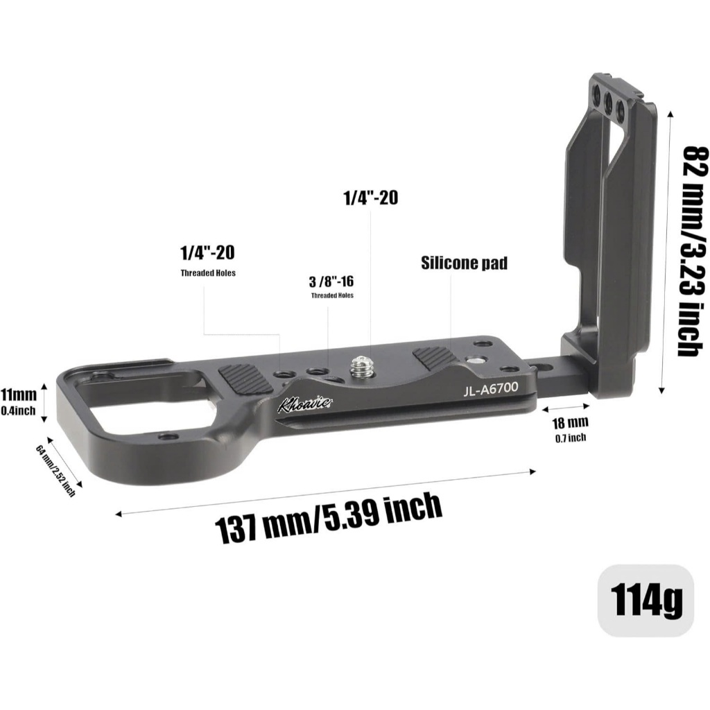 Khung Rig Hợp Kim L Plate Sony A6700 | Shopee Việt Nam