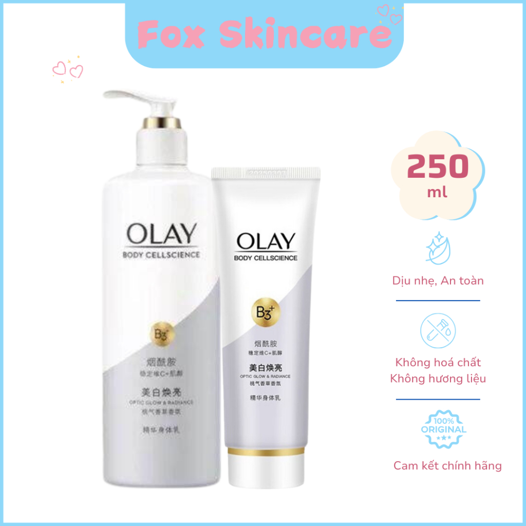 Sữa Dưỡng Thể Olay Vitamin C/Cellscience B5+ 250ml - Foxskincare ...