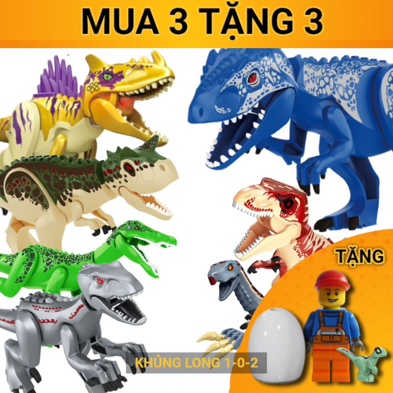 Khủng Long To Bạo Chúa T-rex Cổ Dài Indominusrex Jurassic World Nhiều Chủng Loài 2023 Dài 28cm x ...