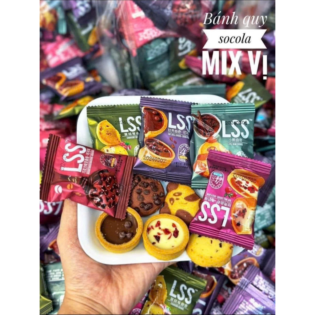 Bánh quy socola LSS mix 4 vị | Shopee Việt Nam