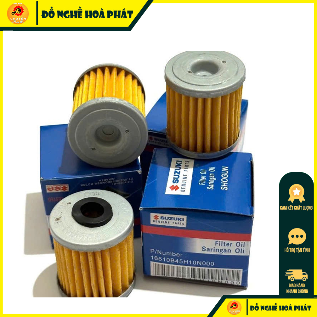 Lọc nhớt Suzuki nhập Indo cho Raider FI, GSX 150, Satria FI, Raider ...
