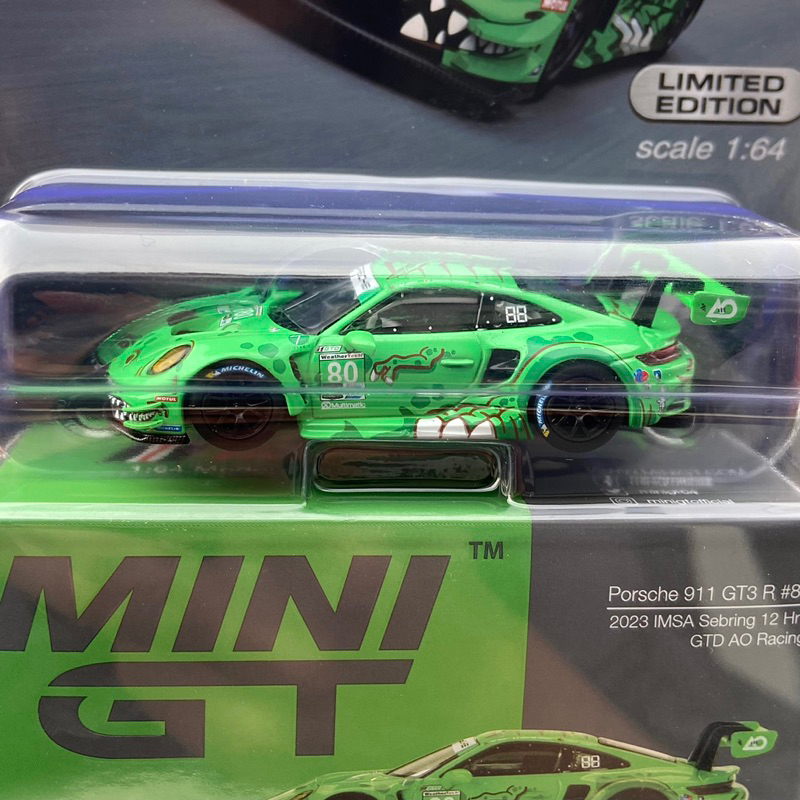 Cullens Backyard - Mô Hình Xe Mini GT #713 Rexy Porsche 911 GT3 R IMSA ...