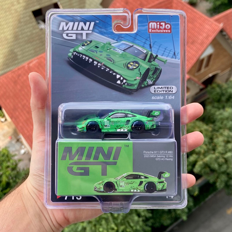 Cullens Backyard - Mô Hình Xe Mini GT #713 Rexy Porsche 911 GT3 R IMSA ...