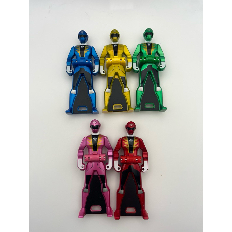 (2nd) Set 5 key ranger Gokai metalic Bandai giá thanh lý HCM | Shopee ...