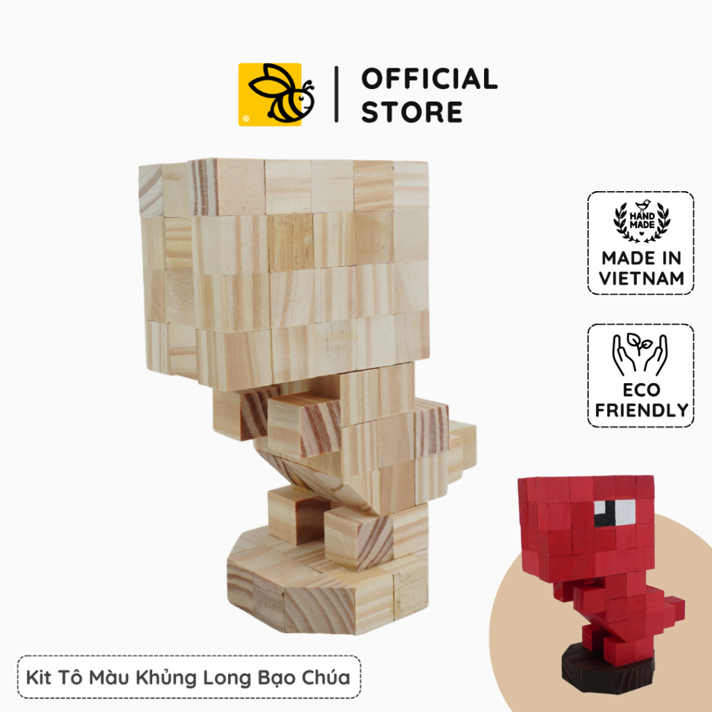 (DIY) Kit Tô Màu Khủng Long Bạo Chúa | Shopee Việt Nam