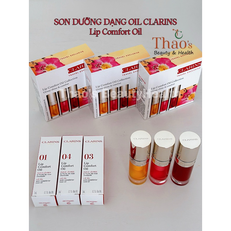 Son dưỡng oil Clarins Lip Comfort Oil | Shopee Việt Nam