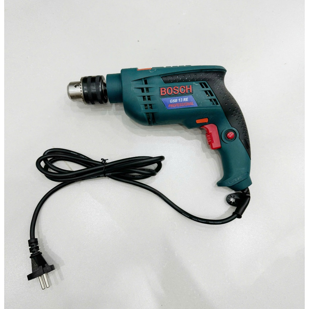 Máy khoan điện cầm tay Bosh đa năng, Máy khoan tường thép gỗ 13 ly dùng gia đình - Bảo hành 6 ...